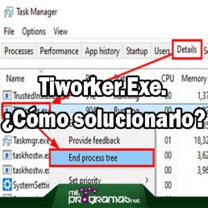 Tiworker.Exe Alto Uso Del Disco En Windows 10 - Solución