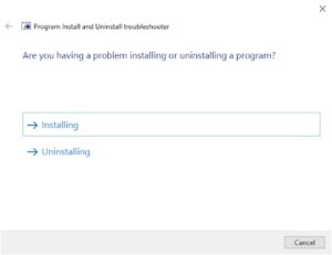 Fehler bei der Installation von Google Chrome beheben