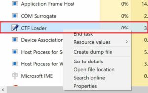 Windows 10의 CTF 로더 | 그것이 무엇인지, 비활성화하는 방법