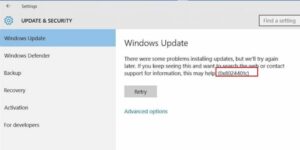 Windows 中的错误代码 0x8024401c |解决方案
