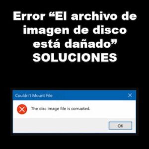 "The Disk Image File Is Corrupted" | Solutions