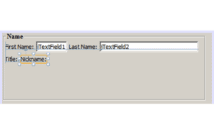 How to Use Menu in Netbeans to Design a Swing GUI