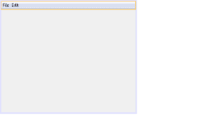 How to Use Menu in Netbeans to Design a Swing GUI