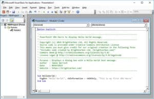 How to Use VBA in PowerPoint: A Beginner's Guide