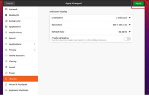 Como alterar a resolução de uma máquina virtual