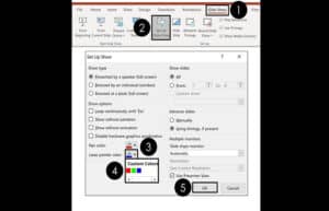 How To Use Laser Pointer In Powerpoint And Change Color