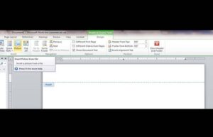 Create a Header Without Transparency in Word