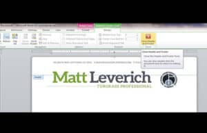 Create a Header Without Transparency in Word