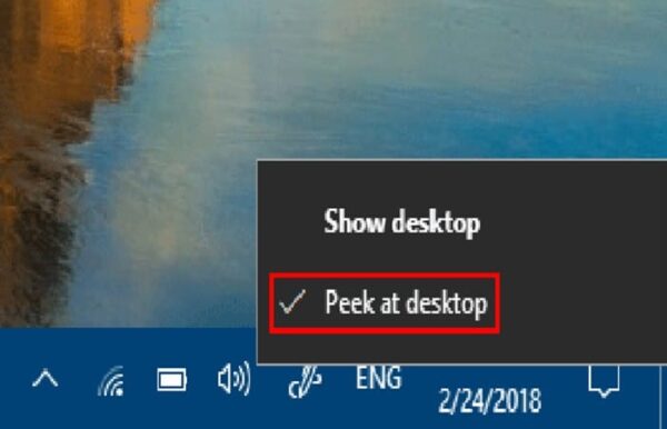 Enable and Disable Aero Peek in Windows - %currentyear% Guide