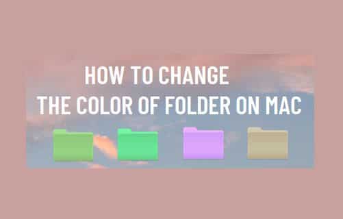 Learn How To Change Shade Of Folders On Mac Mundobytes