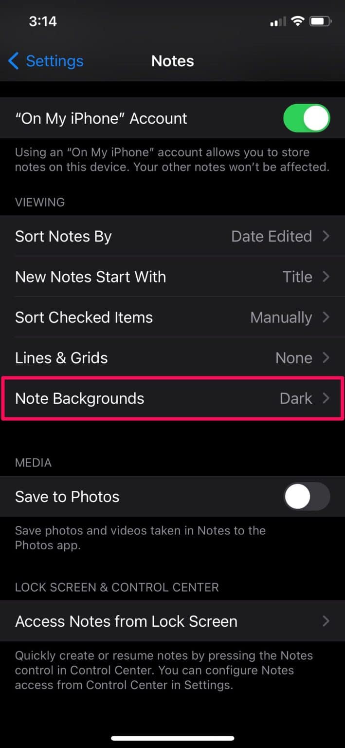 How to change the background color of a note on iPhone and iPad ...