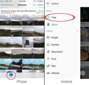 Android Gallery: How can I rearrange my photos? - Mundobytes