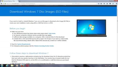 ¿Cómo puedo descargar Windows 7 Iso utilizando una clave de producto ...