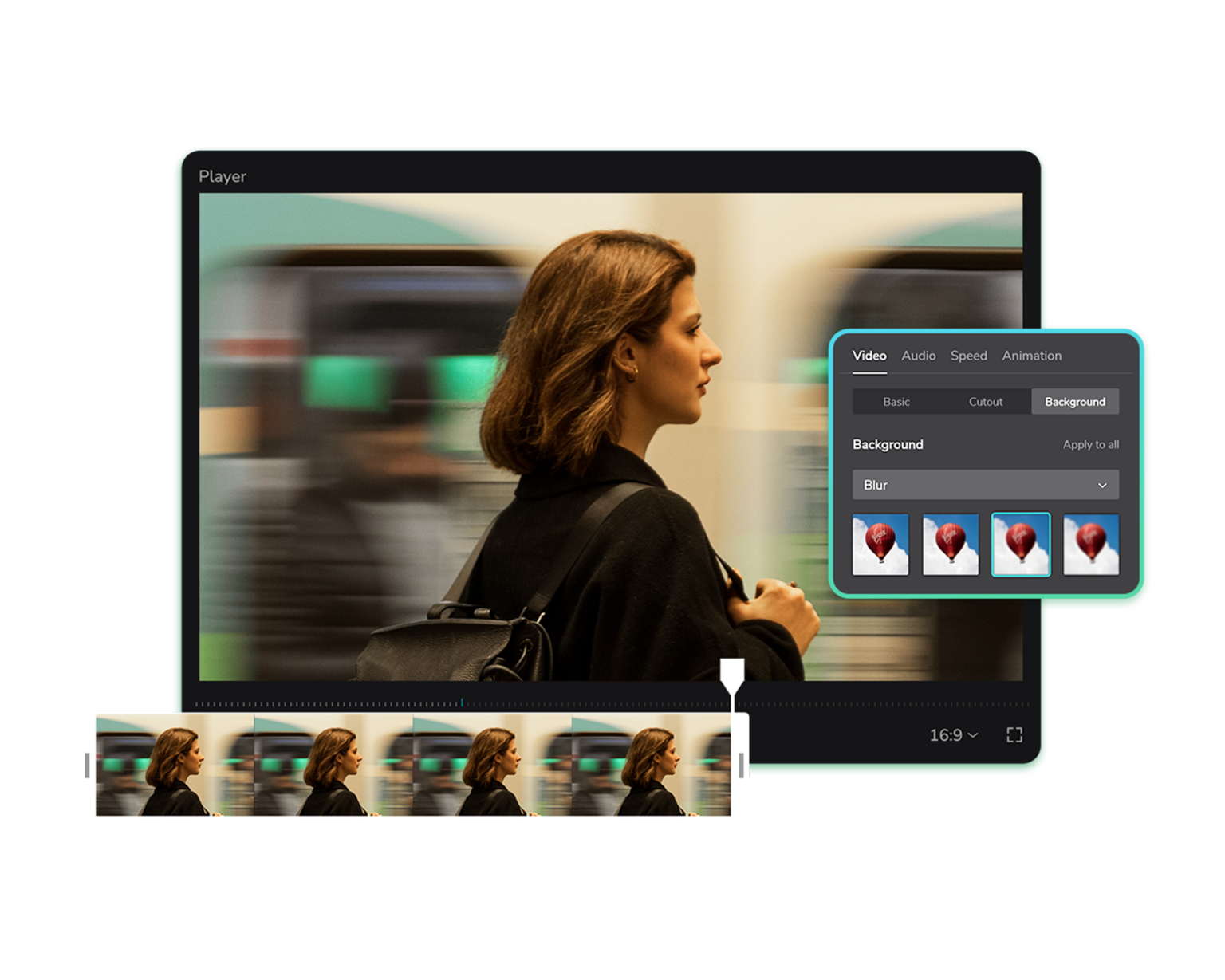 Blur images and videos easily with CapCut
