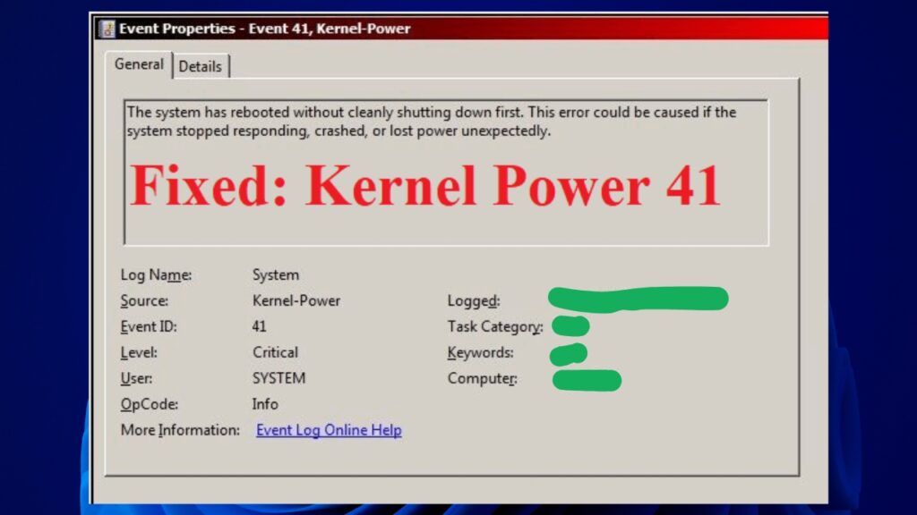 Como corrigir o erro 41 do Kernel-Power no Windows 11