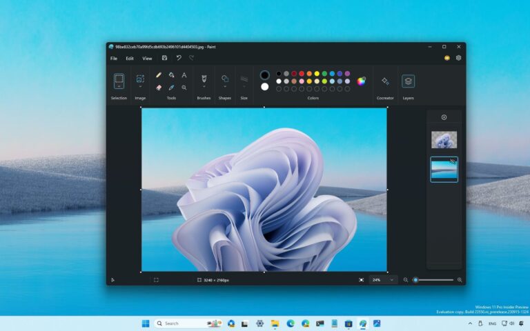 How to export images in different formats in Paint