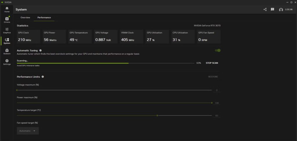NVIDIA App: Overclocking Automático para GPUs RTX 40