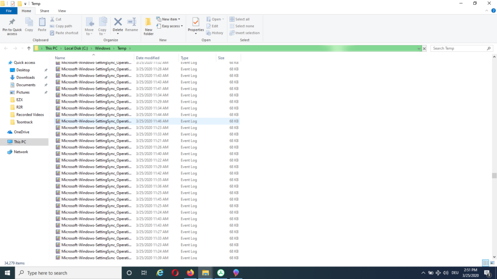 Czy można bezpiecznie usunąć C:\Windows\Temp?