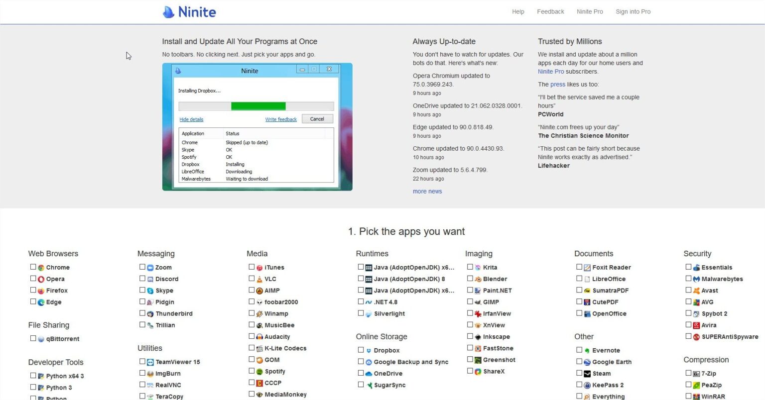 Install Multiple Programs At Once In Windows Easily
