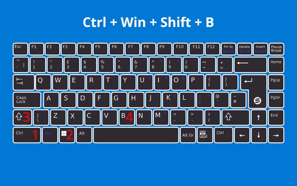 Do czego służy kombinacja klawiszy Ctrl + Shift + Win + B w systemie ... Do czego służy kombinacja klawiszy Ctrl + Shift + Win + B w systemie ...