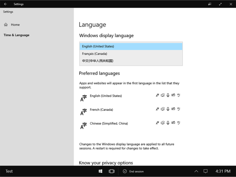 Change language in Windows 10 and 11 step by step