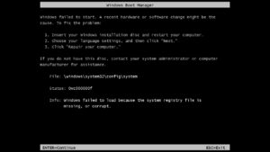 C:\Windows\System32\config\system: qué es y cómo repararlo