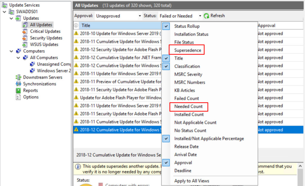 How to configure WSUS on Windows Server step by step