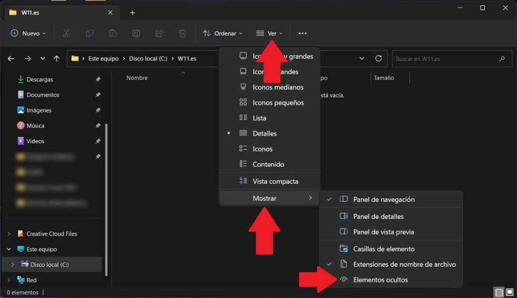 Show hidden files and folders in Windows 11: solutions and tricks ...