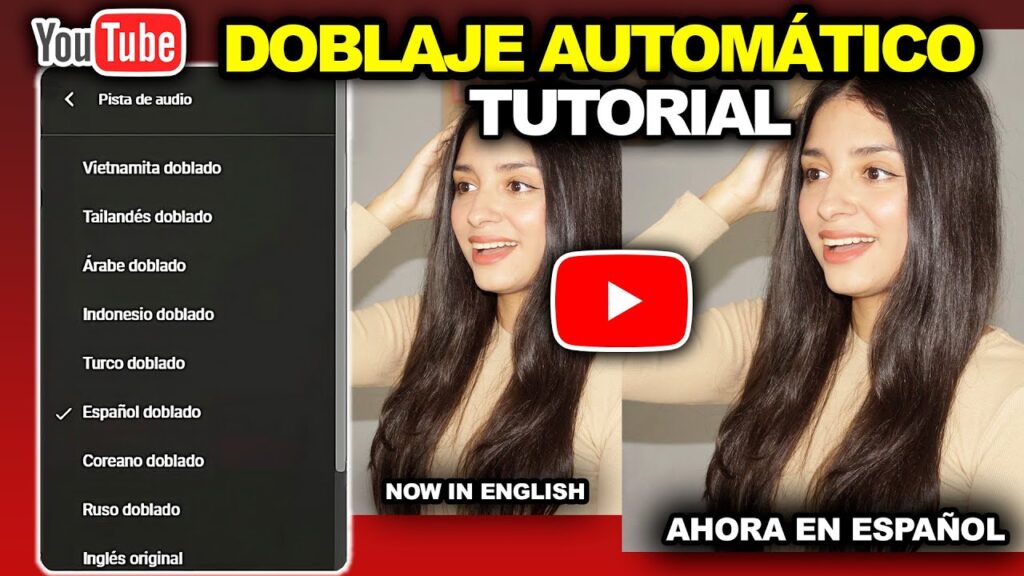 Disable automatic dubbing on YouTube easily