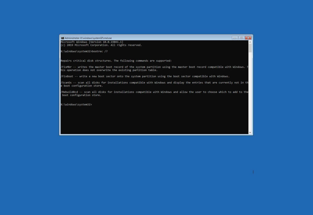 How To Rebuild Bcd With Bootrecexe Updated Step By Step Guide