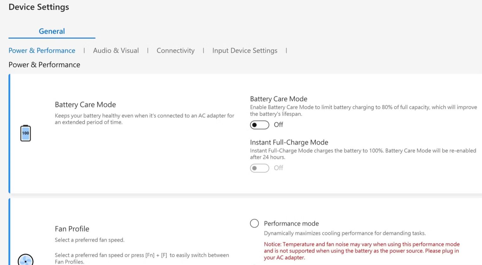 How to limit battery charge to 80% in Windows 11