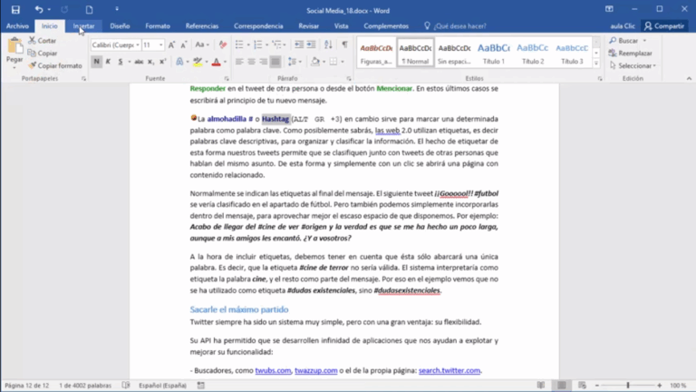 Bookmarks and cross-references in Word step by step
