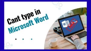 Microsoft Word 无法打字：原因及解决方法
