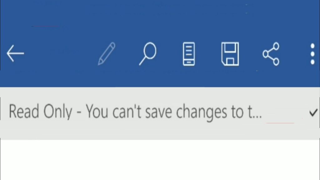 Solutions if Word opens in read-only mode and doesn't save changes