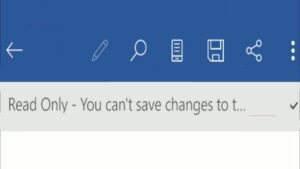 Solutions if Word opens in read-only mode and doesn't save changes