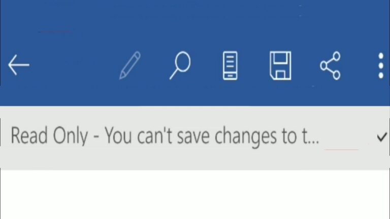 Solutions if Word opens in read-only mode and doesn't save changes