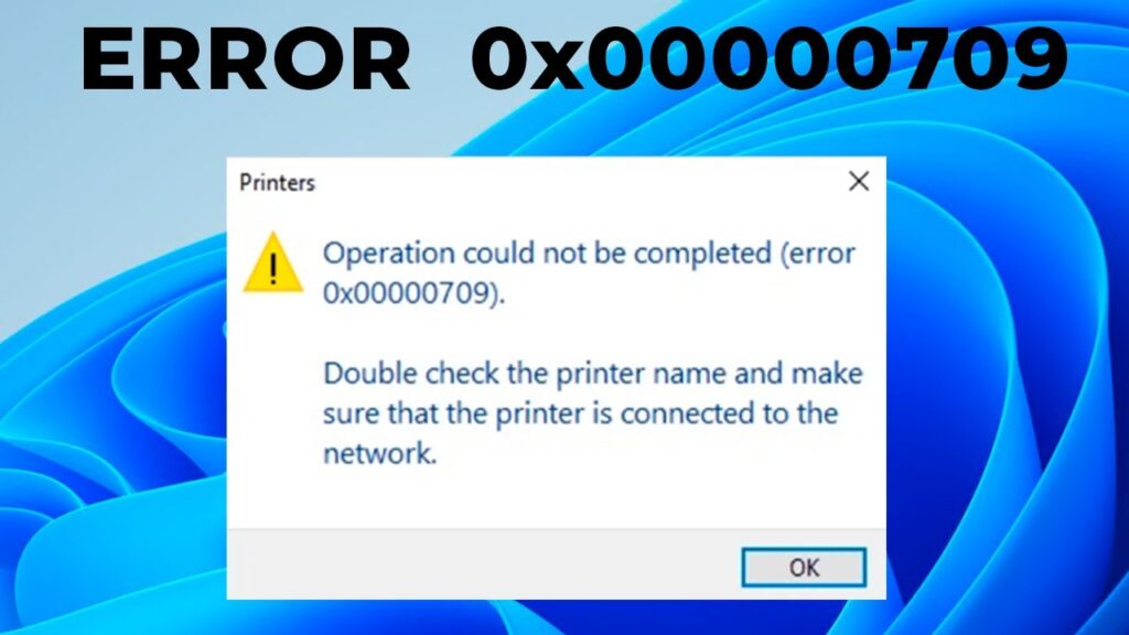 Fix error 0x00000709 when printing in Windows 11 step by step