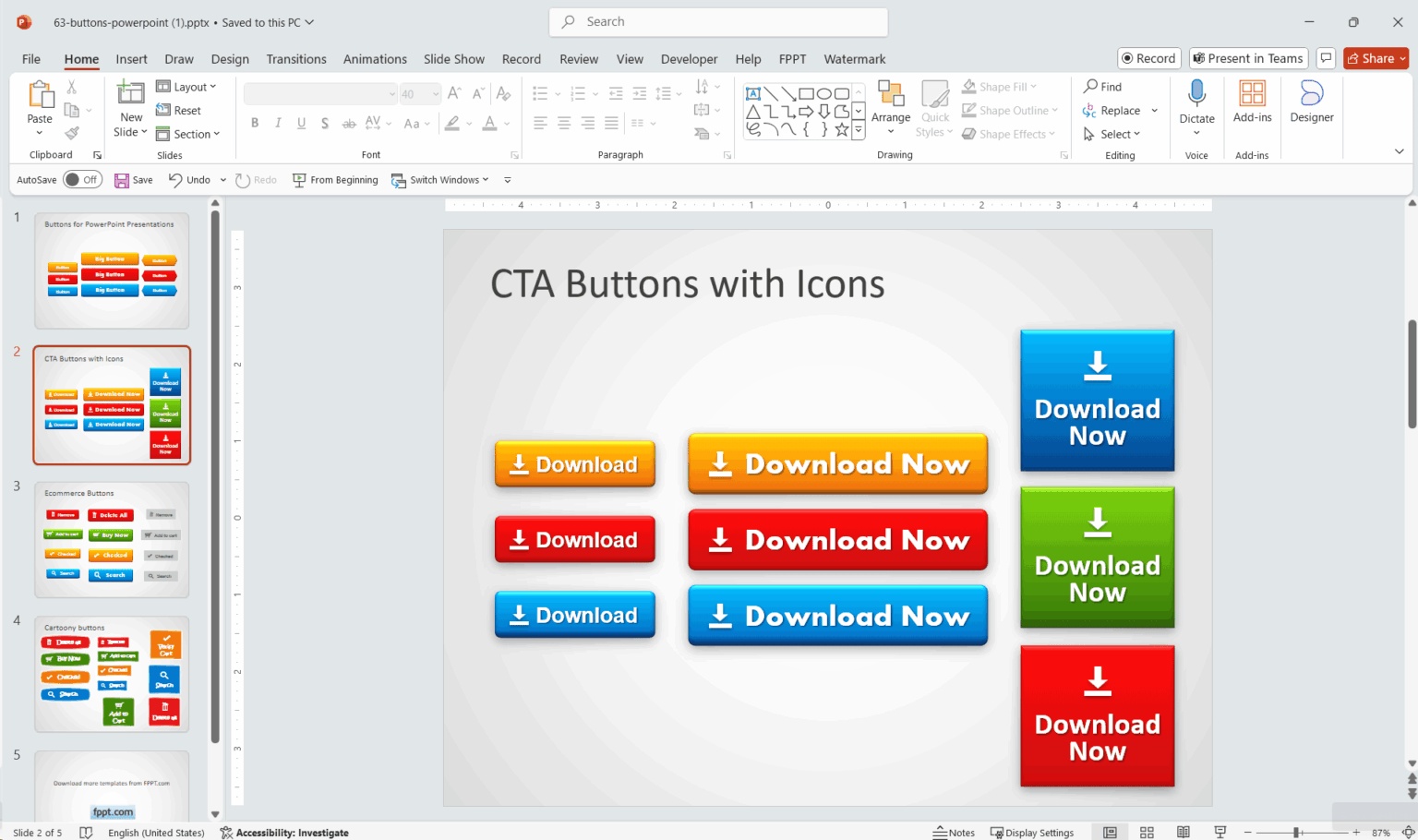 How to Create Interactive Presentations with Buttons in PowerPoint