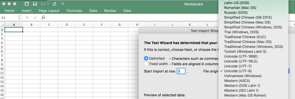 How to properly open UTF-8 CSV files in Excel and avoid errors