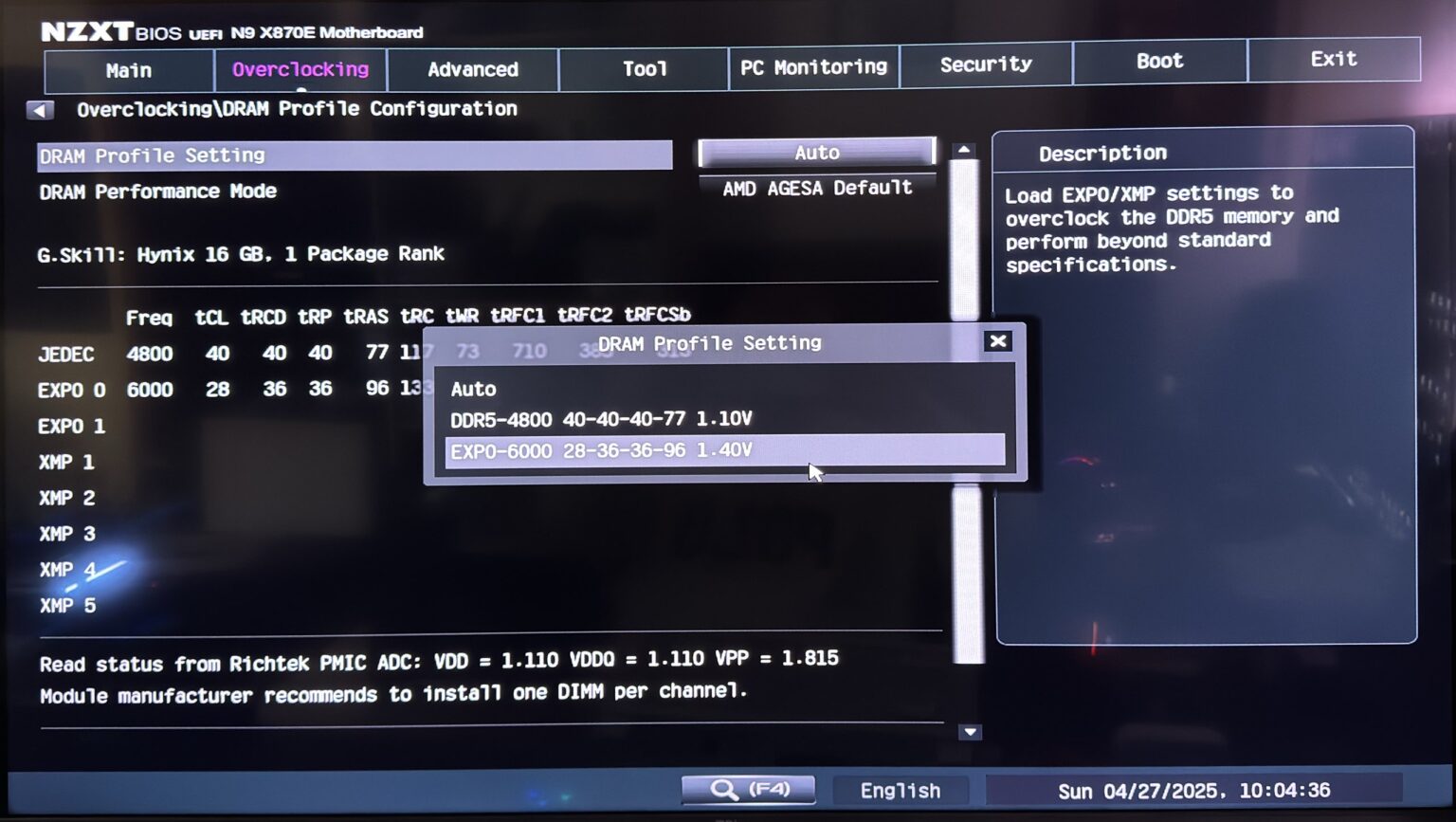 How to enable AMD EXPO profile in BIOS and improve RAM performance