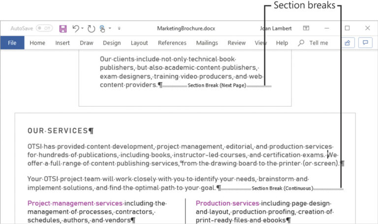 Avoid page breaks and unexpected formatting when pasting into Word