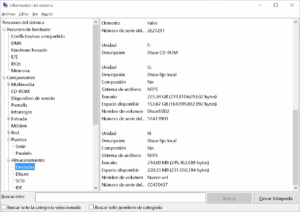 Toda la información del sistema con msinfo32 y otros métodos en Windows