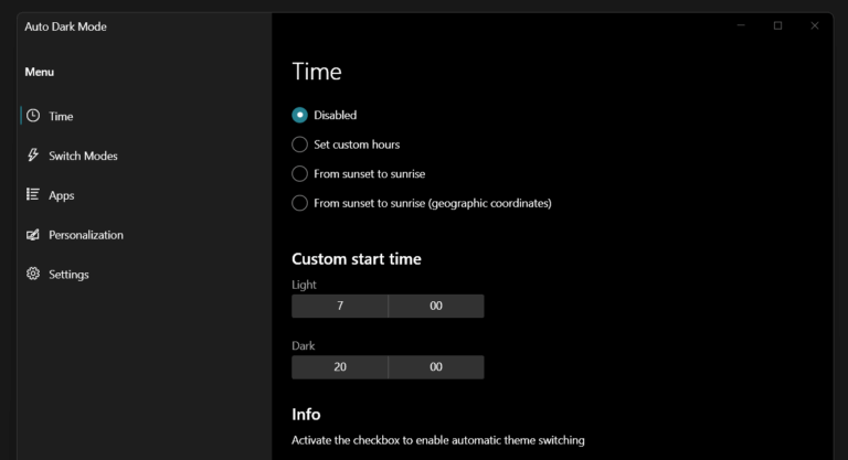 Aktivieren Sie ganz einfach den automatischen Dunkelmodus in Windows 11