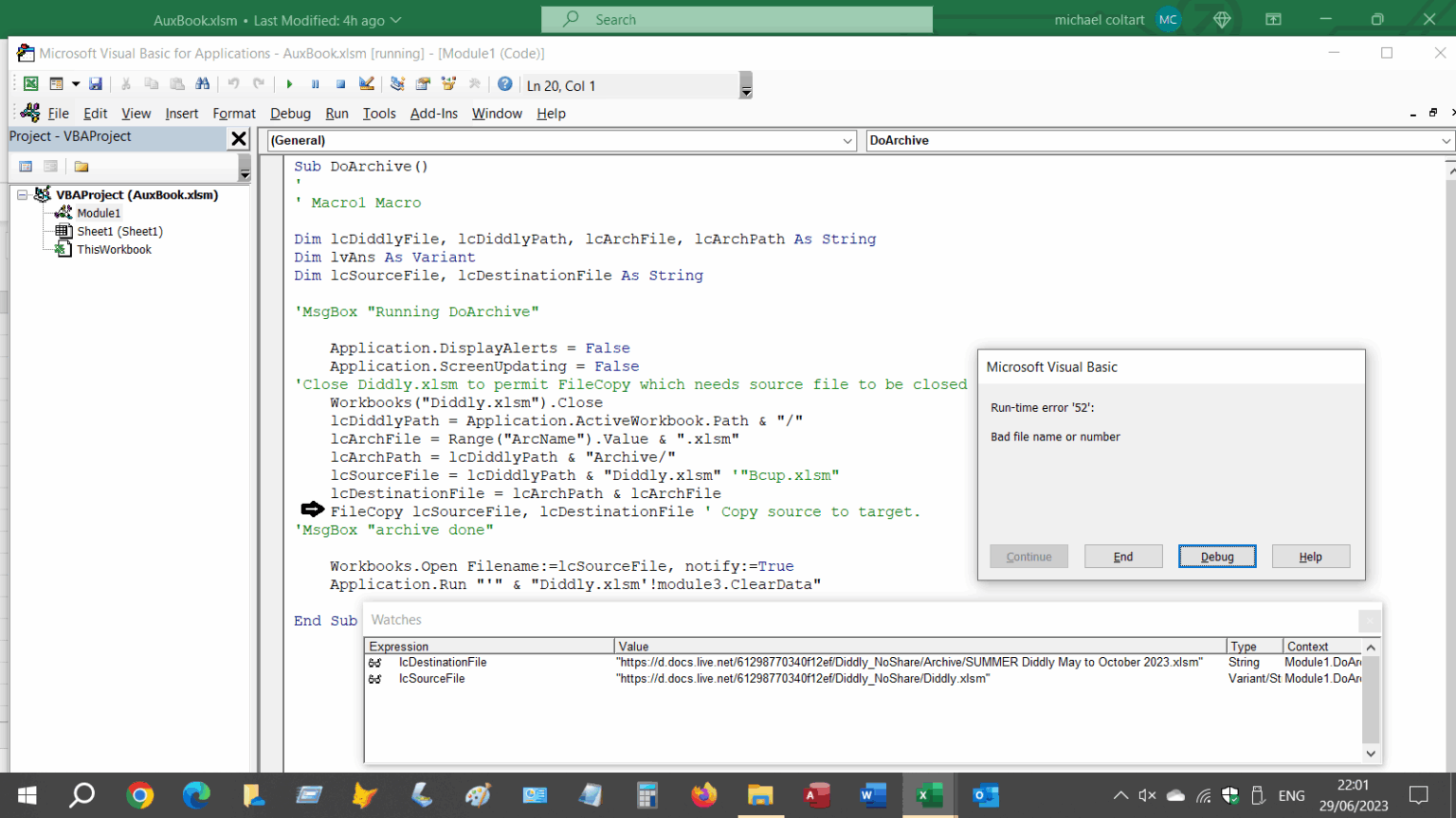 Bureau : Solution pour activer les macros héritées et la compatibilité VBA