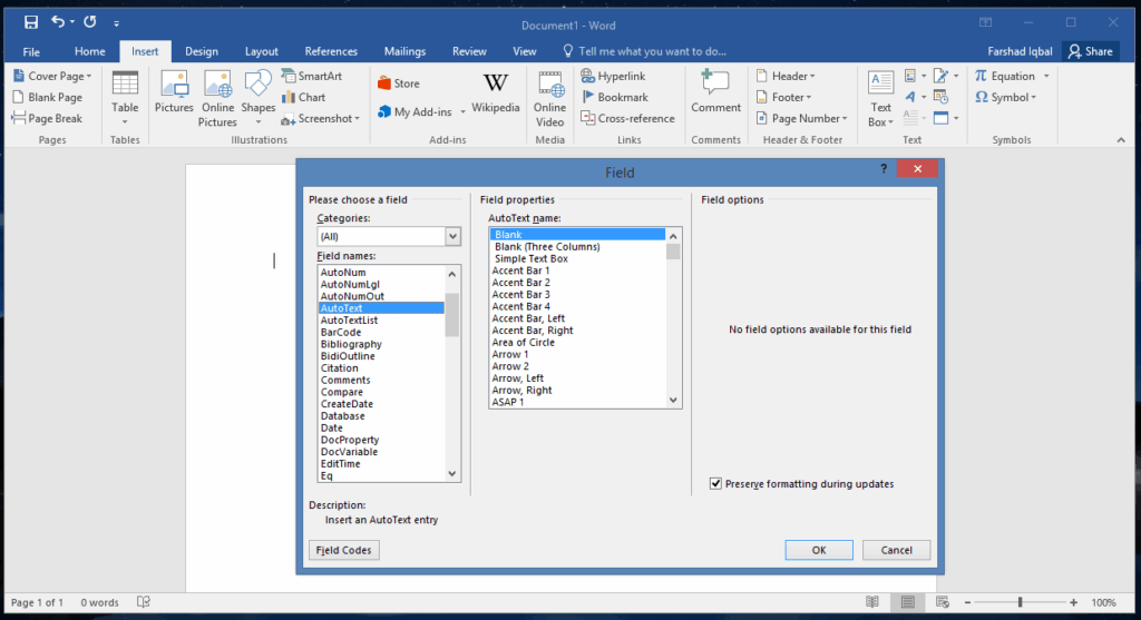 Master Quick Parts in Word and save time with reusable blocks