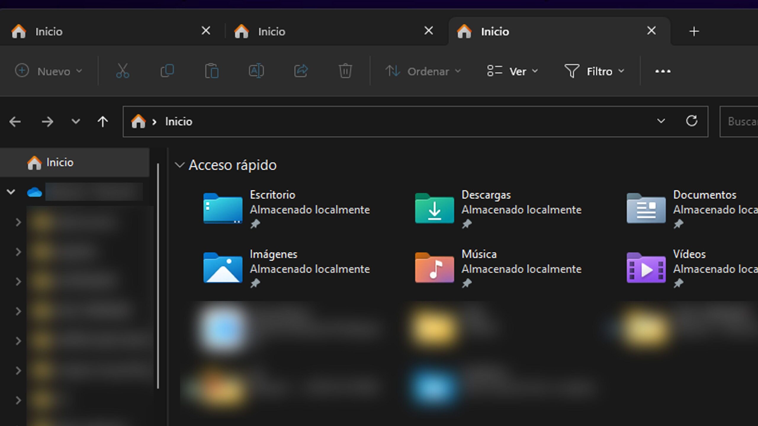 Labels and colors in Windows 11 Explorer