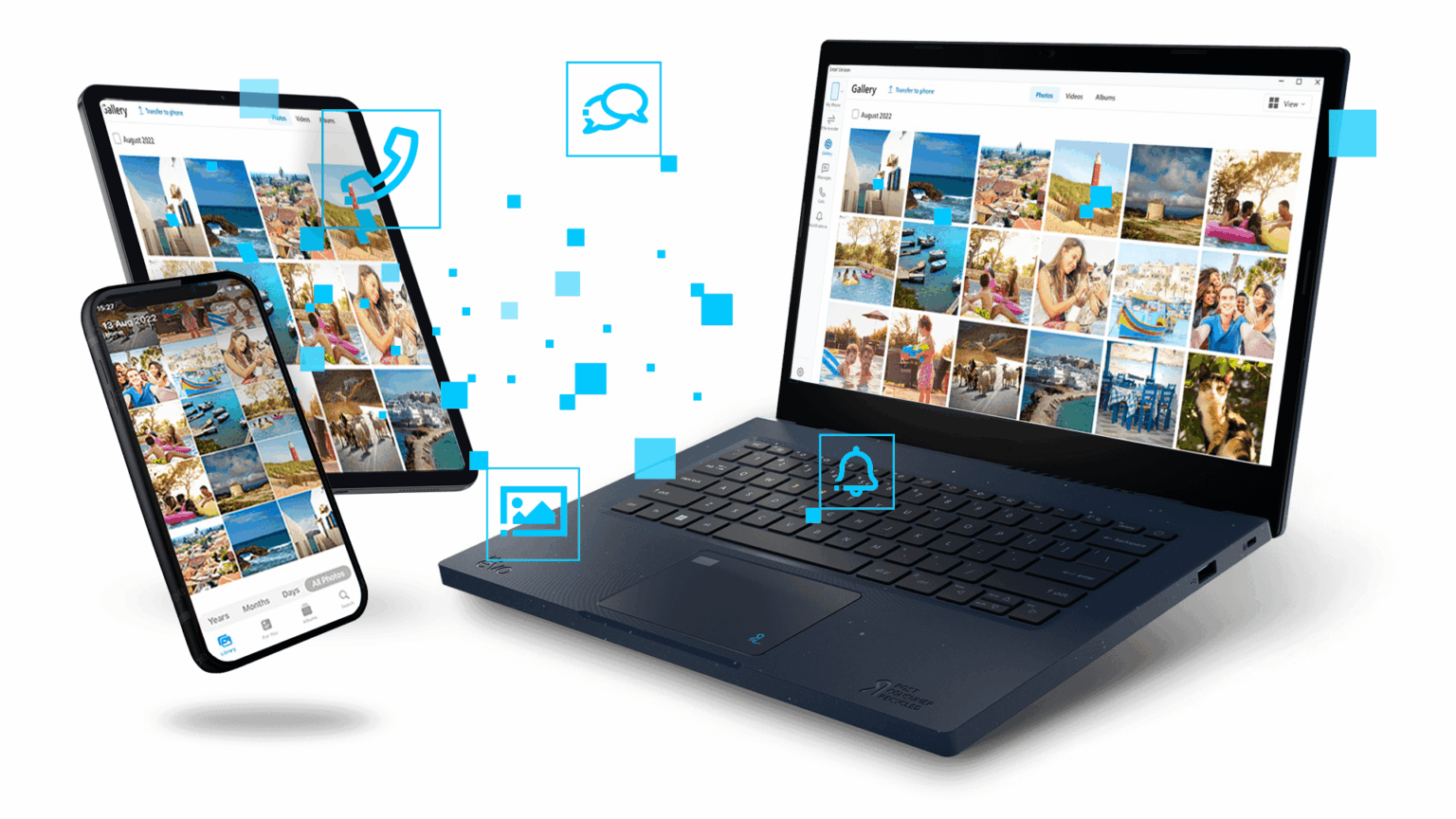 Sync mobile devices with Windows: instant notifications