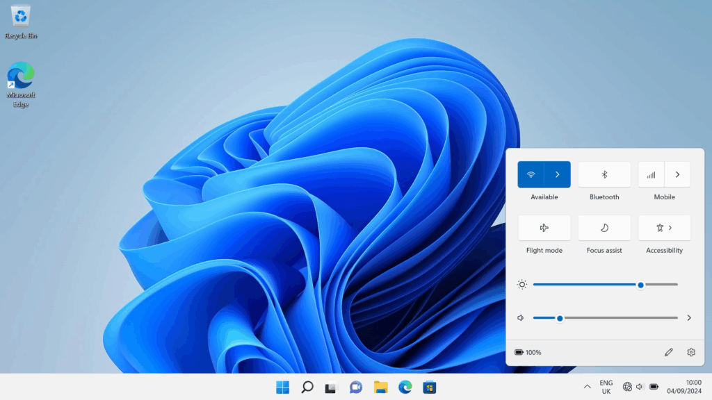 Windows 11: Network icon says No connection but there is access