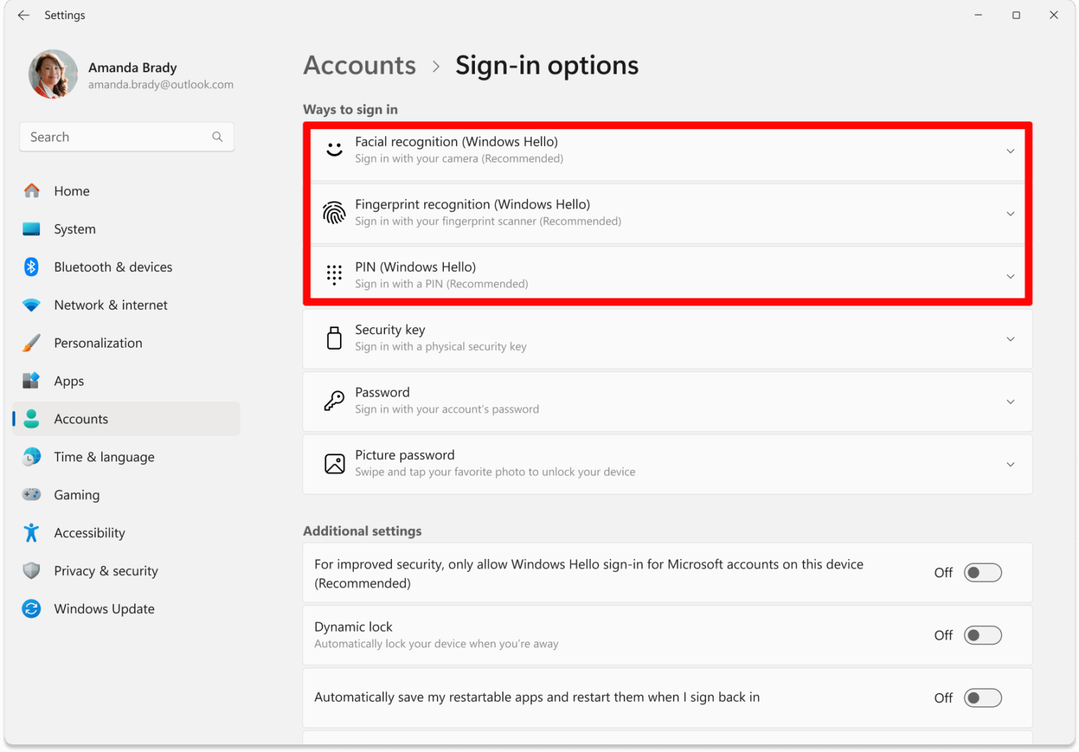 Sign in to Windows 11 with a USB fingerprint reader