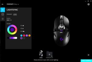 Set up game profiles in Logitech G HUB